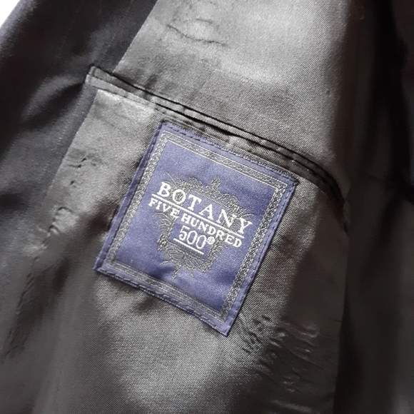 Botany 500 | Suits & Blazers | Mens Black Striped Botany 50 Suit | Poshmark